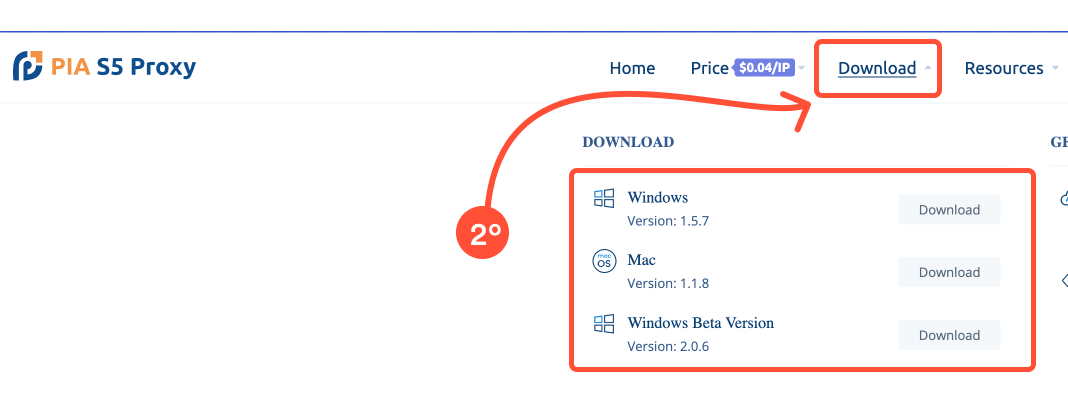 PIA Proxy no Lauth – Lauth