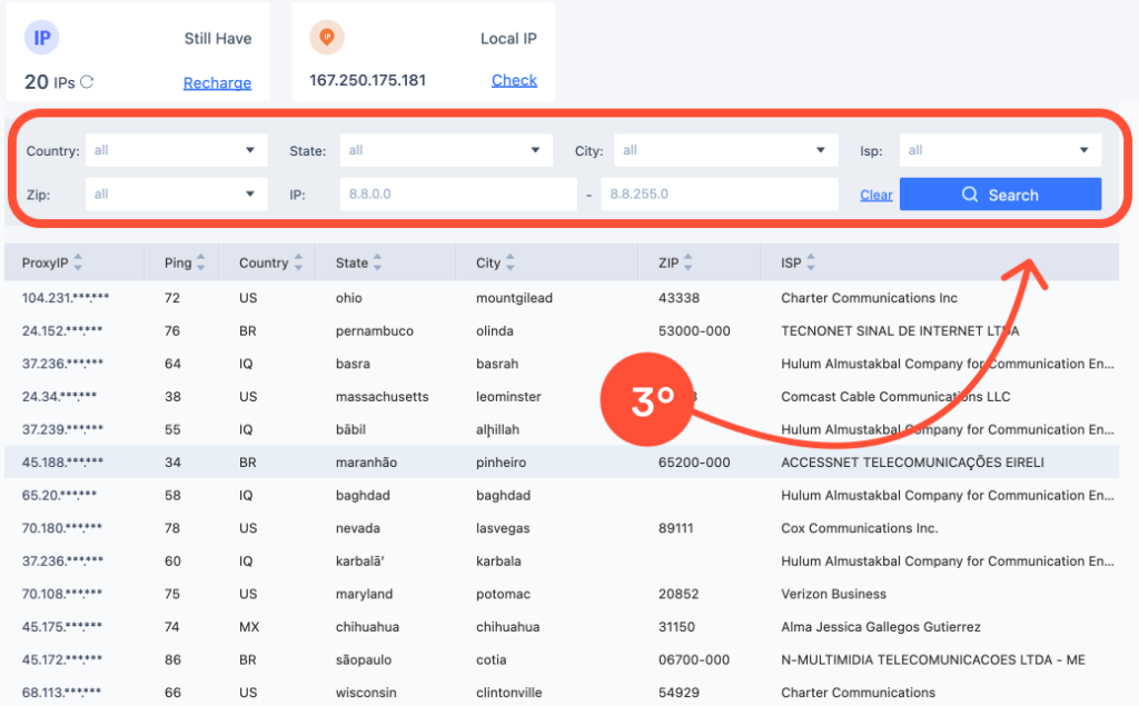 922 S5 Proxy no Lauth – Lauth